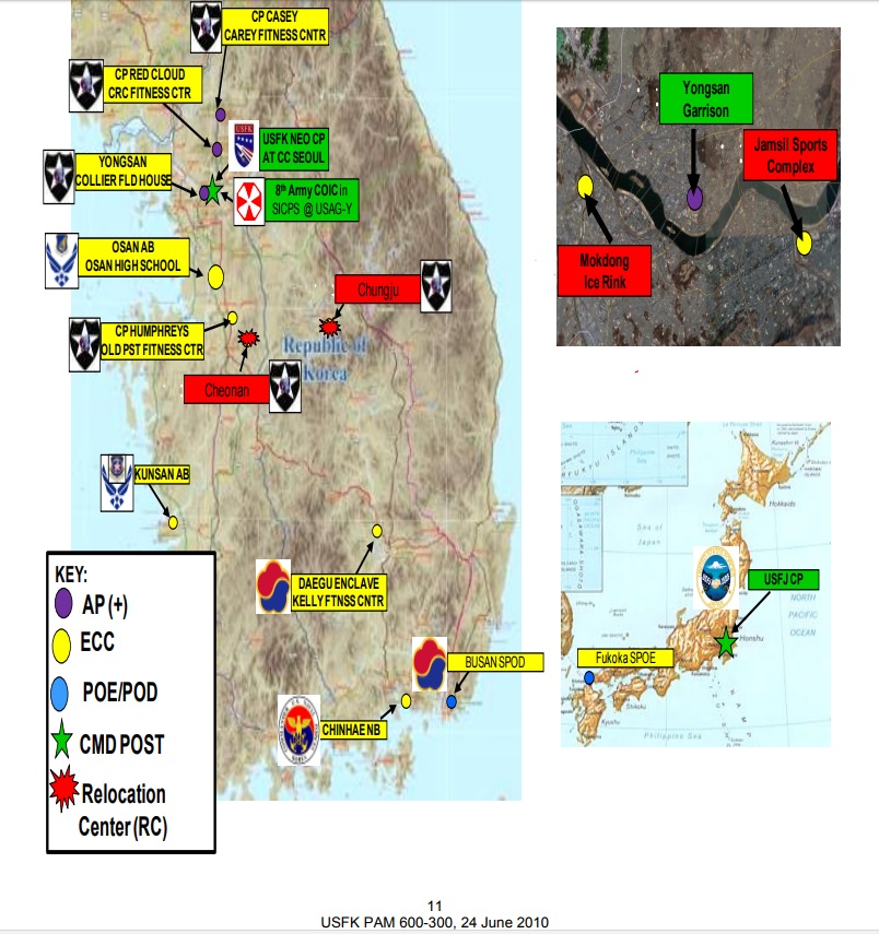 US FORCES KOREA: NONCOMBATANT EMERGENCY EVACUATION INSTRUCTIONS ...